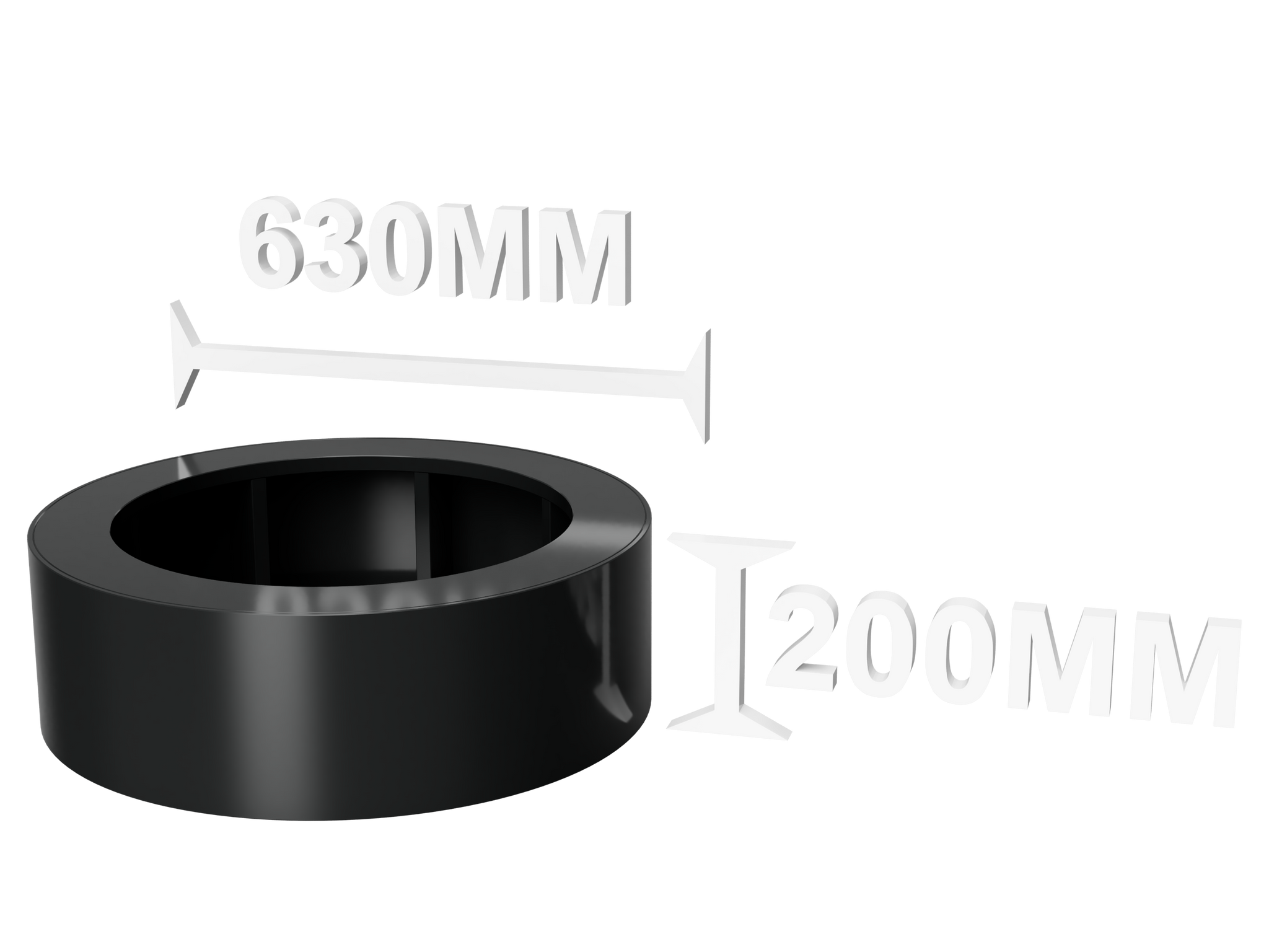 HDPE Inner & Outer Neck RIngs – Plastic Formwork Hire