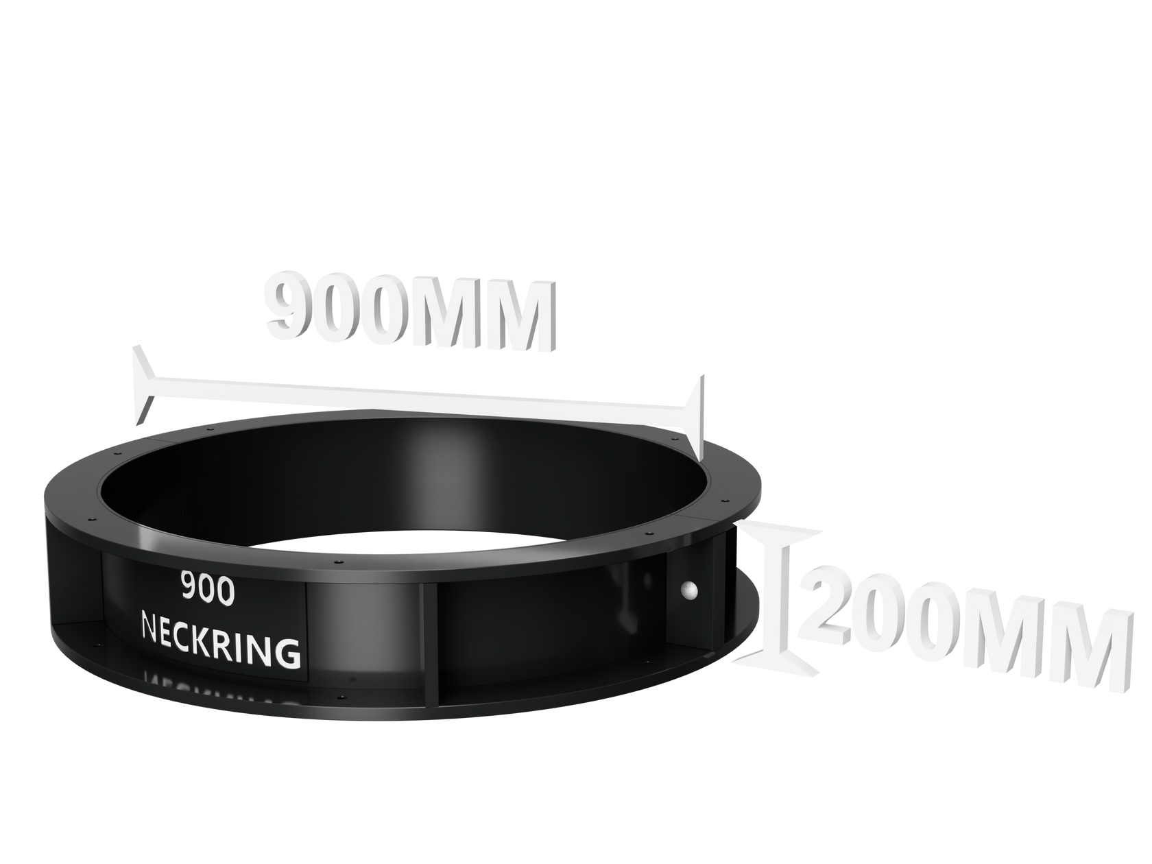 HDPE Inner & Outer Neck RIngs – Plastic Formwork Hire